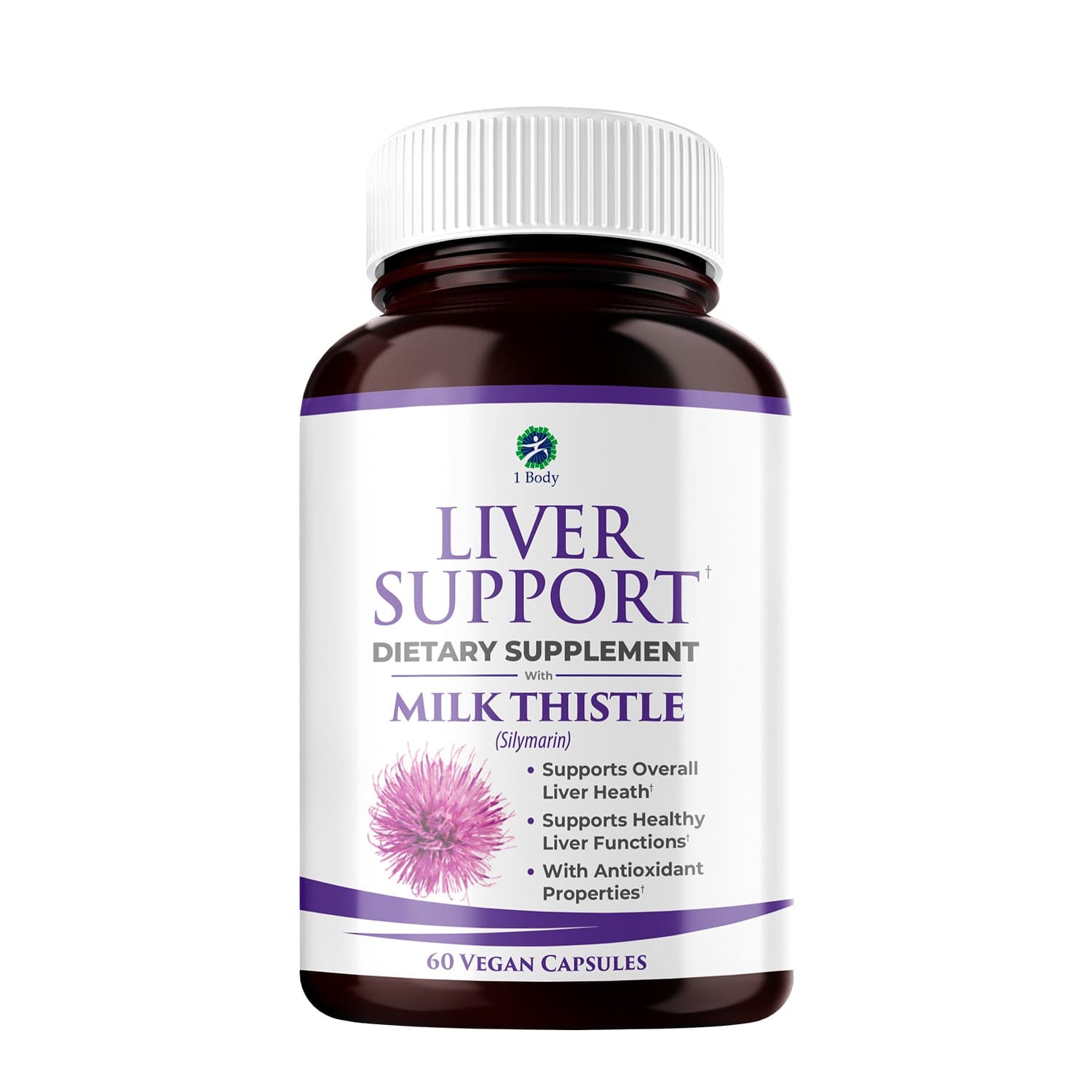 Liver Support Supplement | Liver Health Supplement | 1 Body