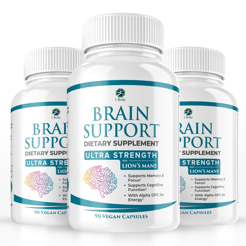 Brain Support Supplement | Memory Support Supplement |1 Body