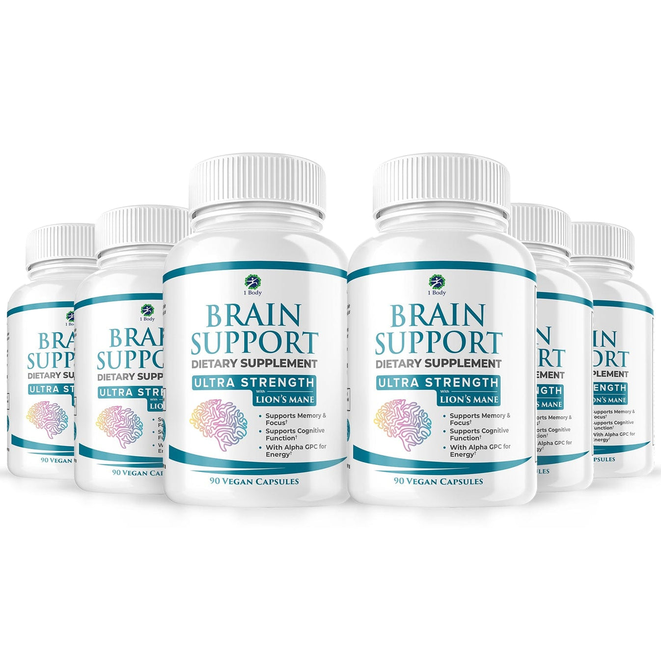 Brain Support Supplement | Memory Support Supplement |1 Body