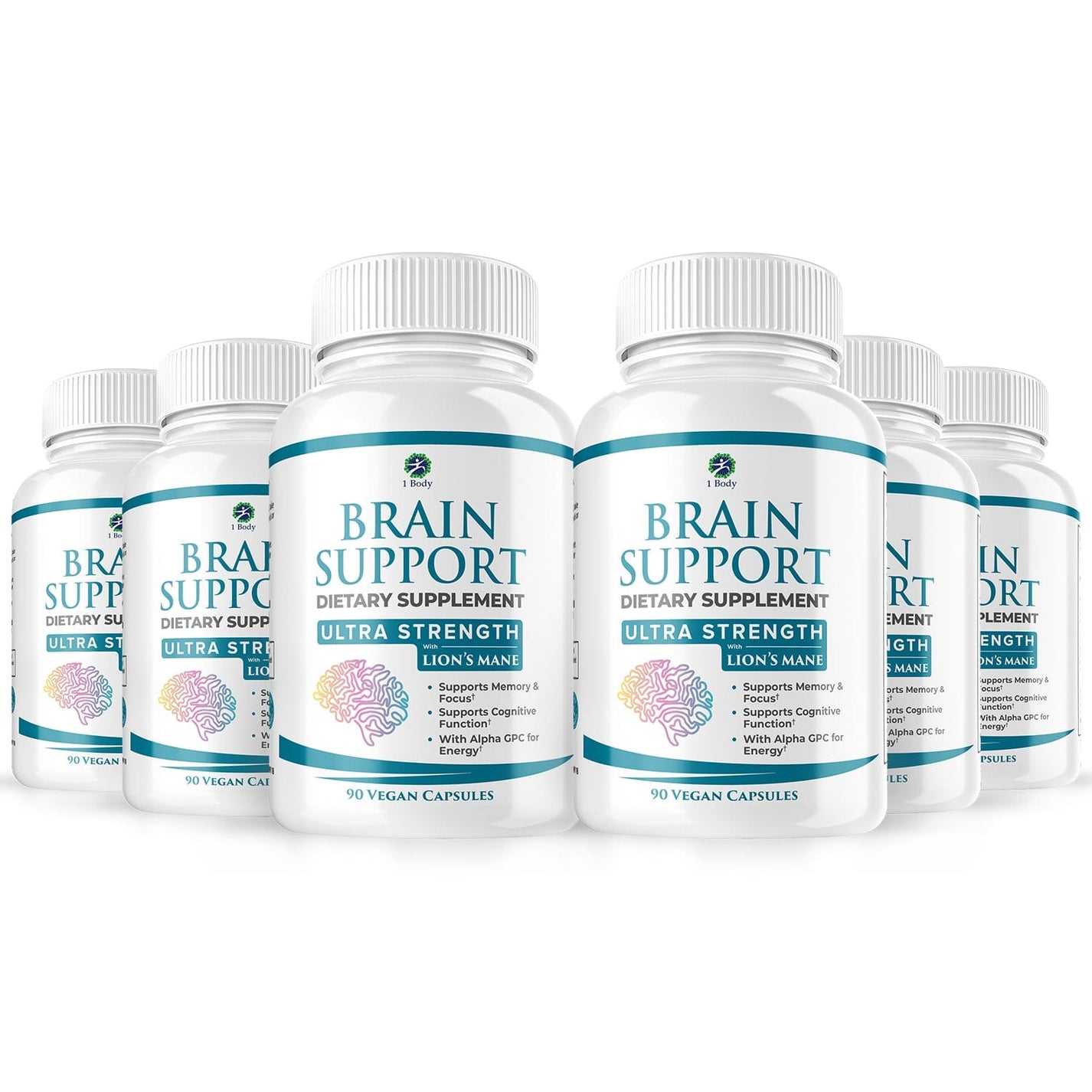 Brain Support Supplement | Memory Support Supplement |1 Body